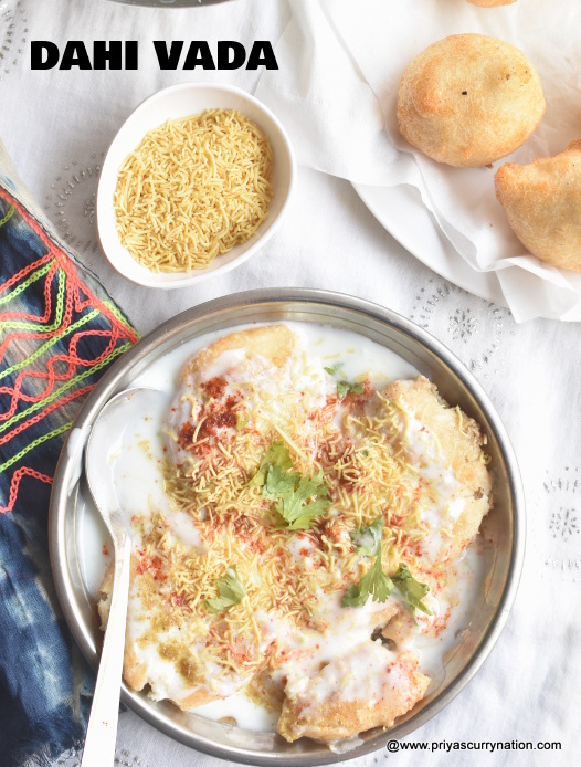 Dahi vada recipe | how to make dahi bhalla recipe