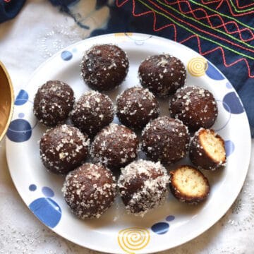 dry kala jamun recipe| how to make dry gulab jamun, dry jamun with milk ...