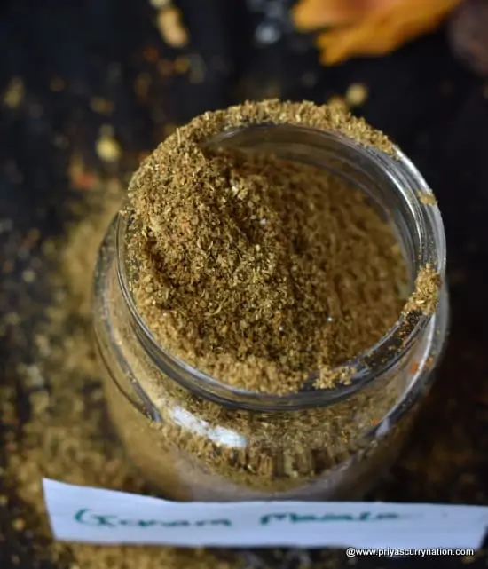 garam masala powder recipe| punjabi garam masala recipe - Priya's Curry ...