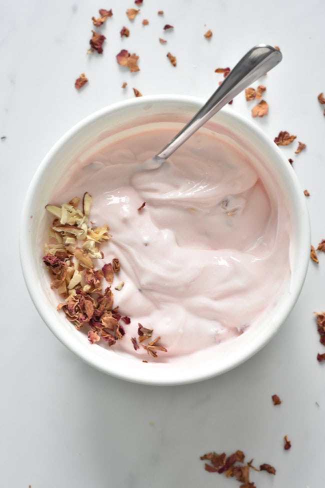 Rose Shrikhand - Priya's Curry Nation