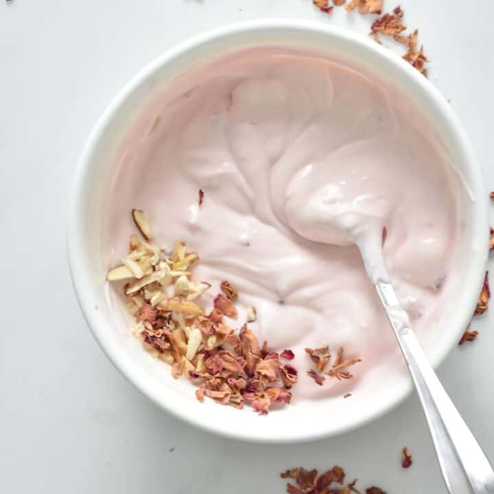 Rose Shrikhand - Priya's Curry Nation