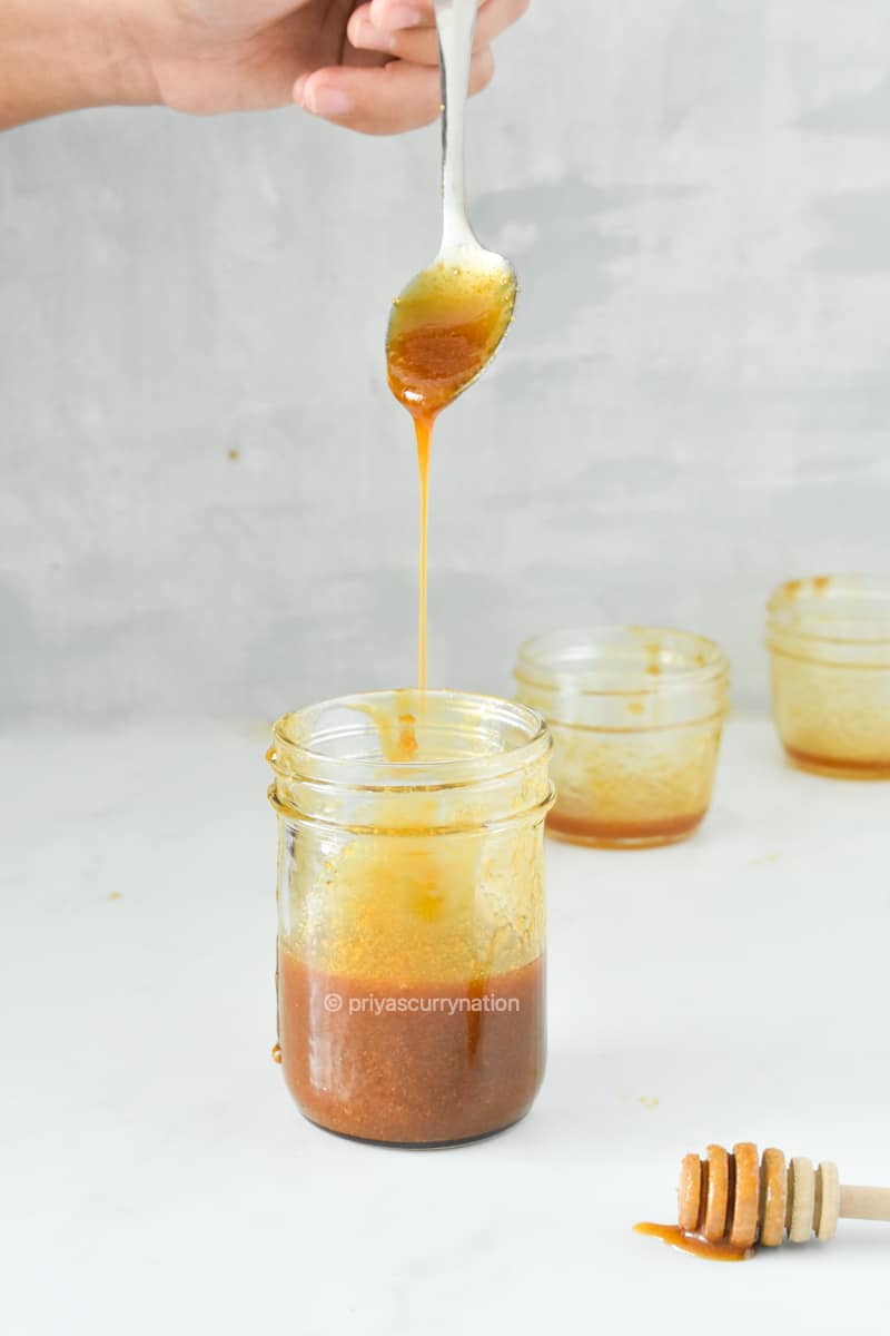 Salted Caramel Sauce, made with jaggery - Priya's Curry Nation